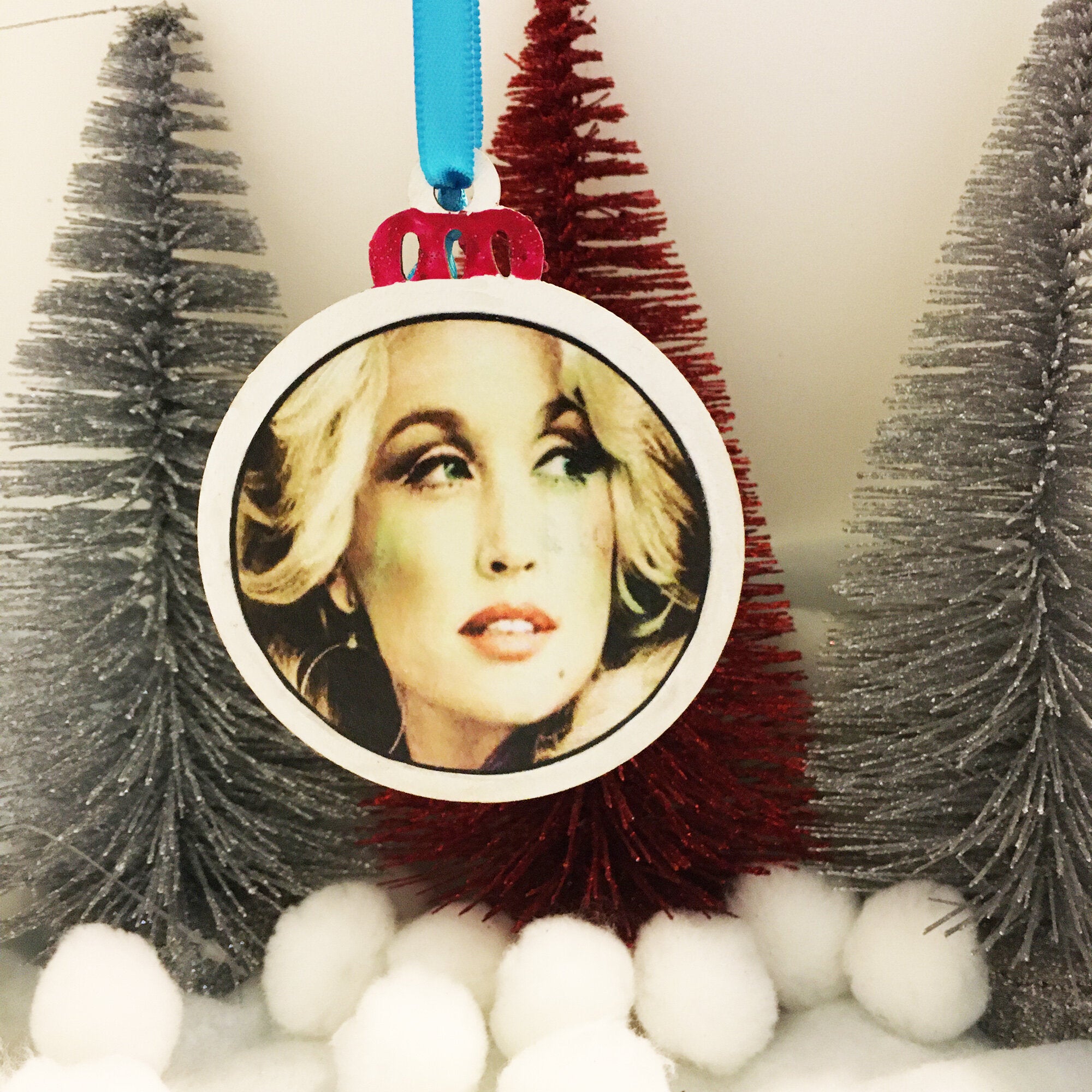 Vintage Dolly Parton Ornament – UberDork Designs